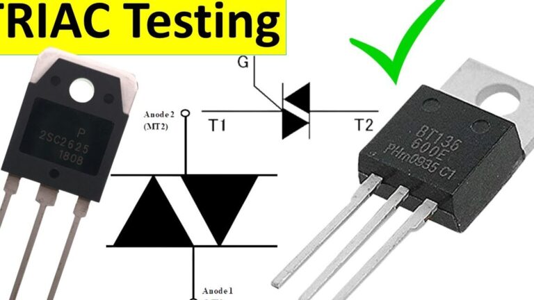 ¡Descubre el secreto para probar TRIAC con un multímetro como un experto!
